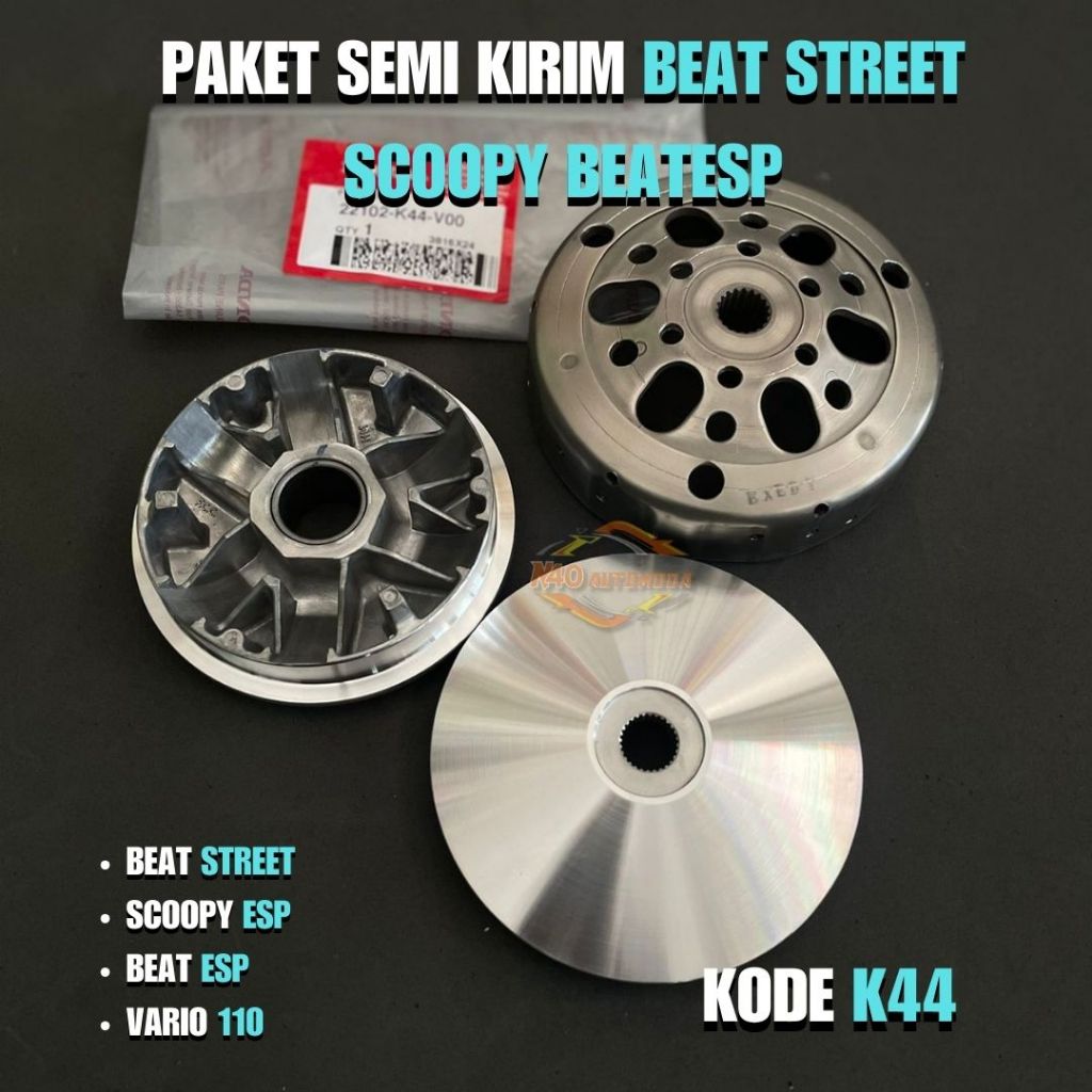 Jual PAKET UPGRADE CVT MATICK KODE K44/K16 MOTOR BEAT ESP BEAT BOS ...