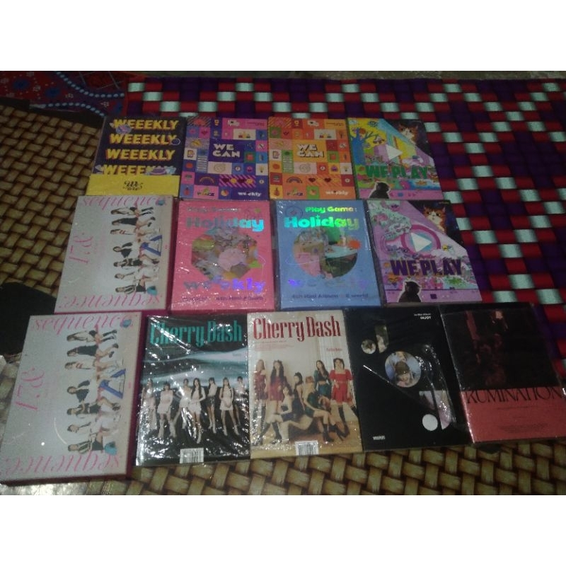 Jual want to sell WTS album only Weeekly (we are, we can, we play, play game: holiday), CSR ...