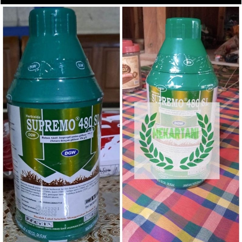Jual herbisida supremo 1 liter pembasmi rumput sismetik | Shopee Indonesia