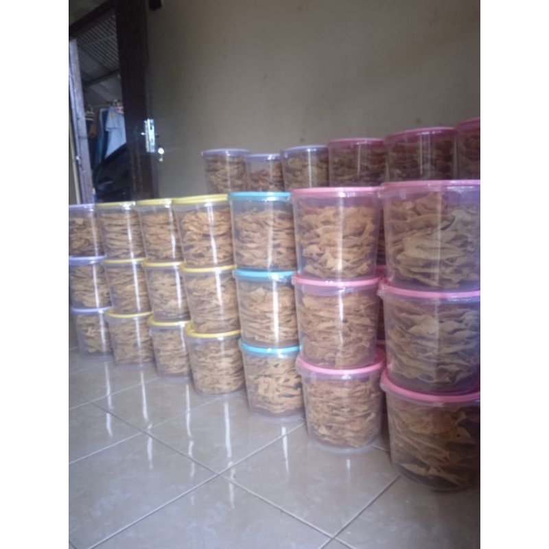 Jual Rempeyek/Peyek khas Blitar Renyah dan gurih setoples padat | Shopee Indonesia