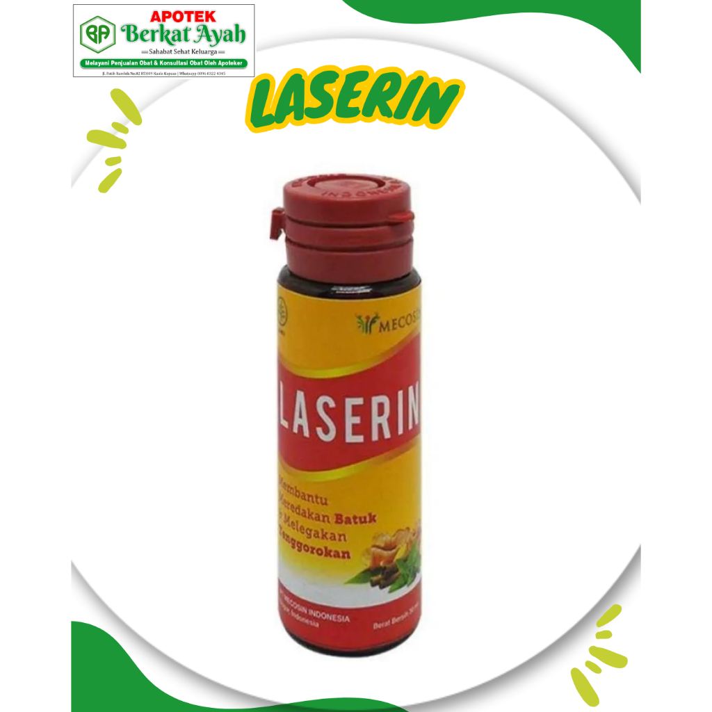 Jual LASERIN OBAT BATUK 30 ml | Shopee Indonesia