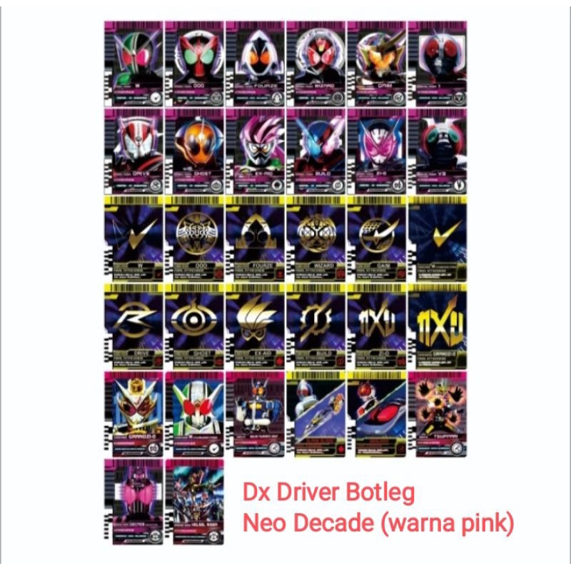 Jual Card Custom khusus untuk Dx Driver Neo Decade BOTLEG China version ...