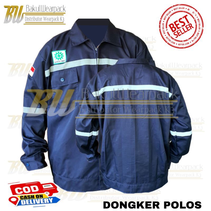 Jual Wearpack Atasan / Kemeja Safety Atasan / Pakaian Kerja Lapangan ...