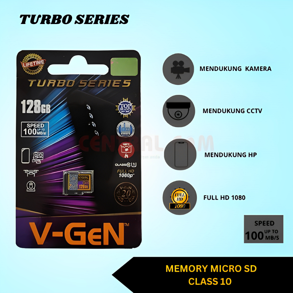 Jual Memory Hp Murah V Gen Micro Sd / Memori Card Turbo Series Clas 10 ...