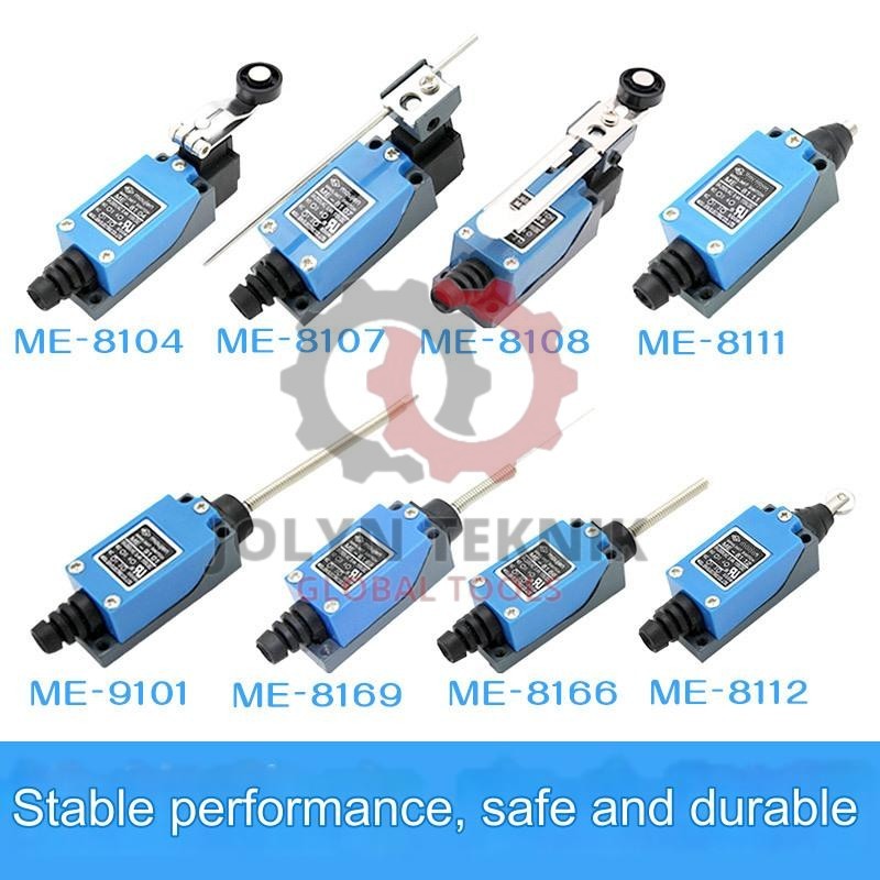 Jual ME- 108 ME8108 Momentary Rotary Adjustable Roller Lever Limit Switch AC 250V 5A Saklar Roda ...