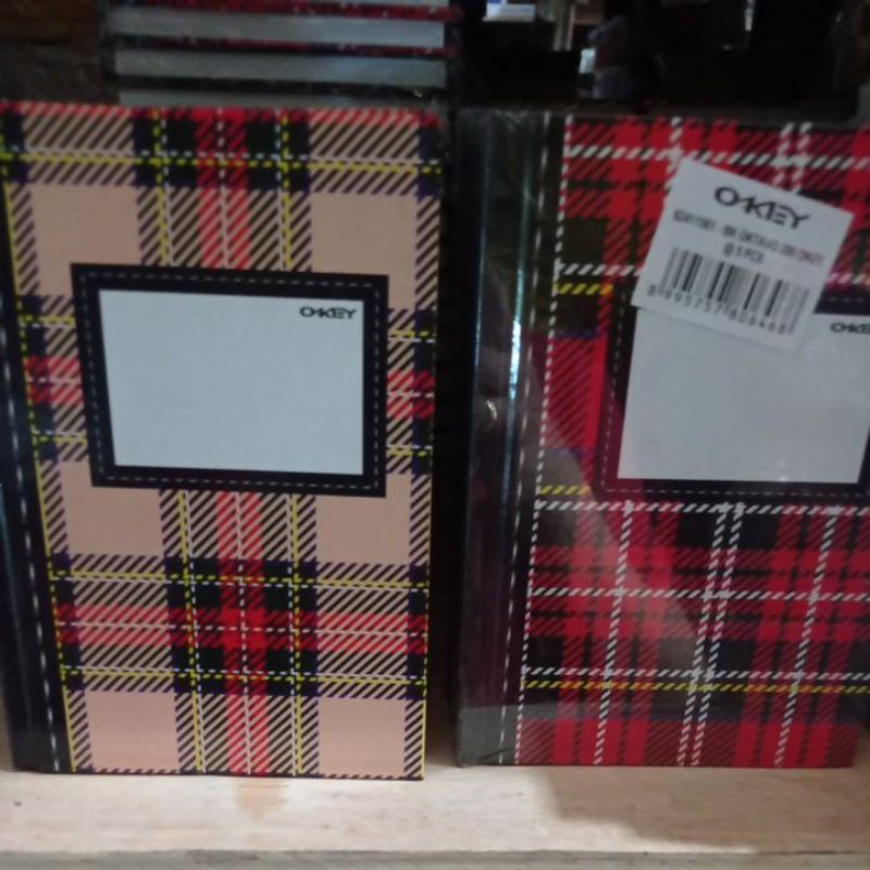 Jual notes/note book merek okey dengan cover tebal isi 100lbr/200lbr ...