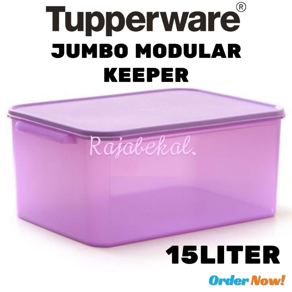 Jual PROMO Tupperware Jumbo Modular Keeper 15L | Shopee Indonesia