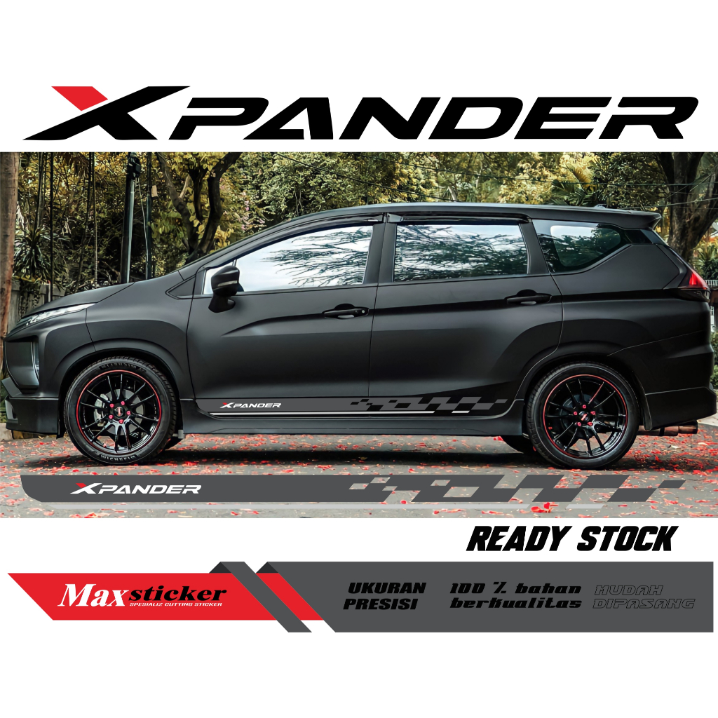 Jual cutting sticker xpander ultimate terbaru sticker list body xpander ...