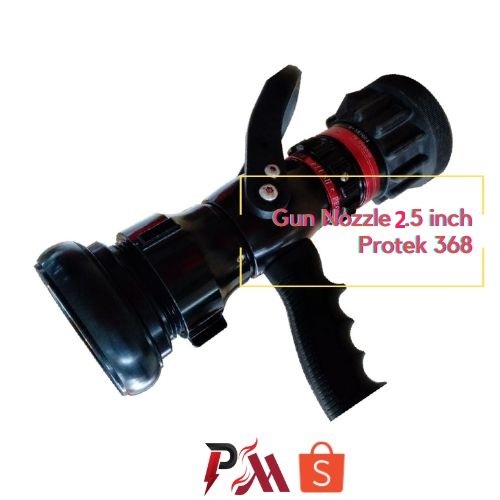 Jual PROTEK 368 GUN NOZZLE PISTOL GRIB WATER 2.5 INCH ADAPTER MACHINO ...