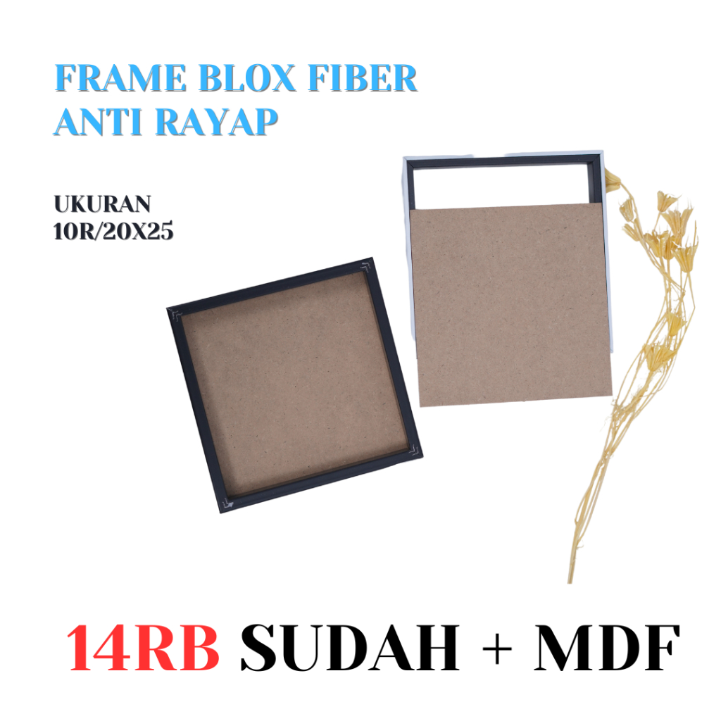 Jual FRAME BLOK FIBER 20X25 CM | Shopee Indonesia