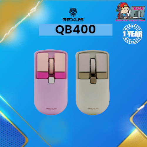 Jual Rexus Mouse Office Wireless Bluetooth QB400 | Shopee Indonesia