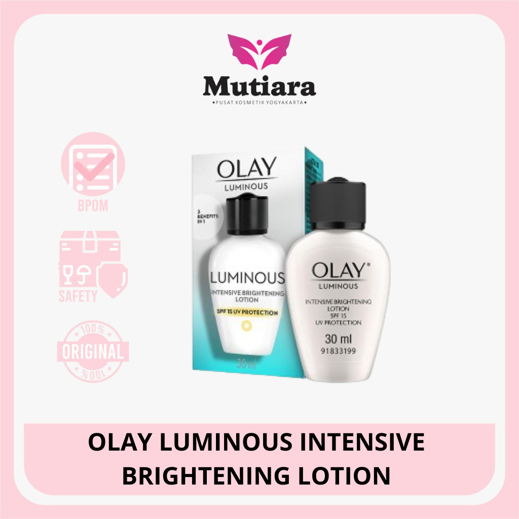 Jual OLAY LUMINOUS INTENSIVE BRIGHTENING LOTION 30ML | Shopee Indonesia