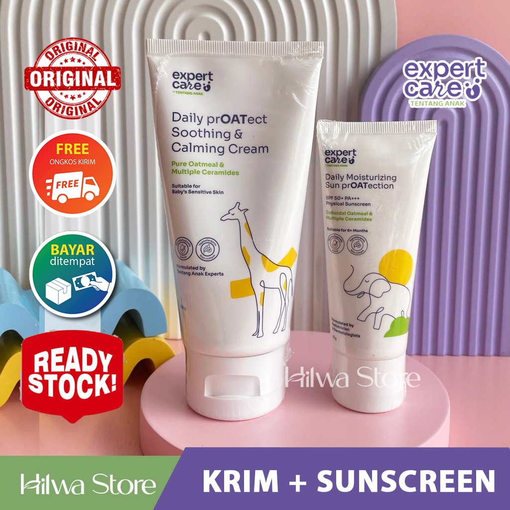 Jual EXPERT CARE - DAILY SUN PROATECTION + SOOTHING & CALMING CREAM ...