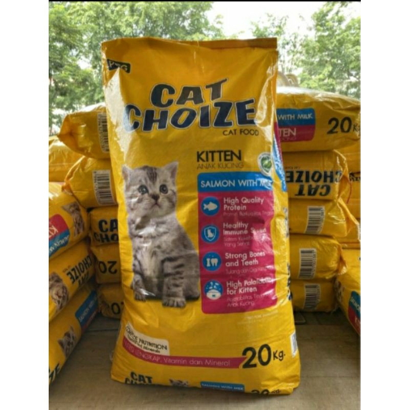 Jual Makanan Kucing Cat Choize Kitten 20kg Via Expedisi 1 Karung /1 Sak ...