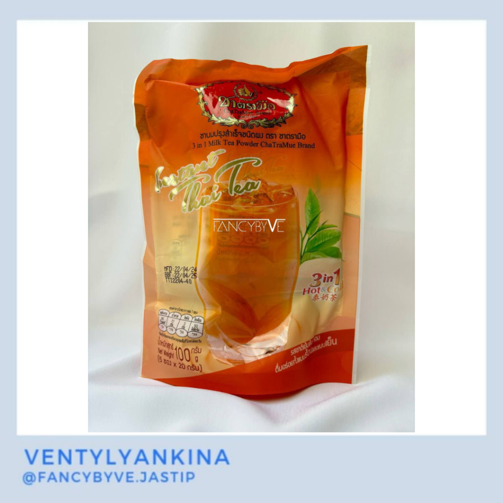 Jual CHA TRAMUE THAI TEA (ORIGINAL JASTIP BANGKOK) | Shopee Indonesia