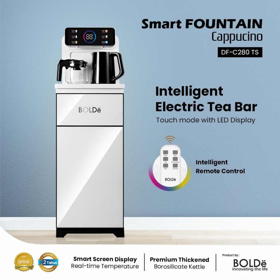 Jual Bolde Smart Fountain Cappucino Dispenser Display Touchscreen Galon ...