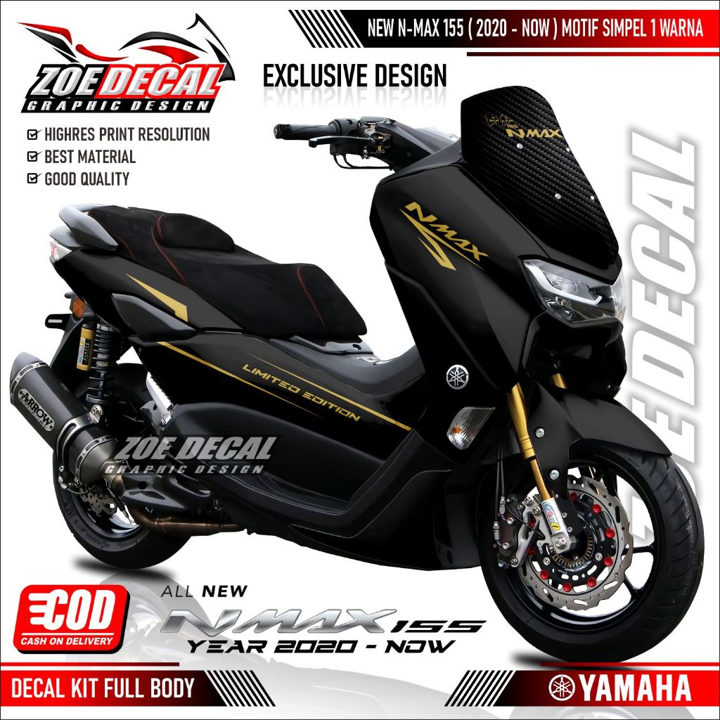 Jual Terbaru Decal FULL BODY New NMAX 155 / N MAX New 2020 Motif ...