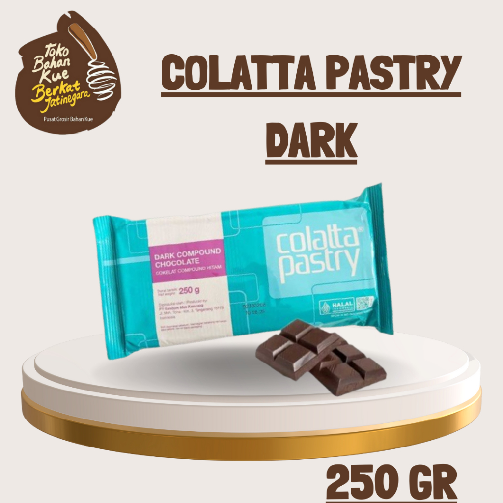 Jual COLATA PASTRY KEMASAN 250 GR / COKLAT BATANG / COLATTA PASTRY ...