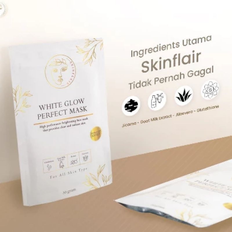 Jual SKINFLAIR.ID White Glow Instant Perfect Brightening Mask ...