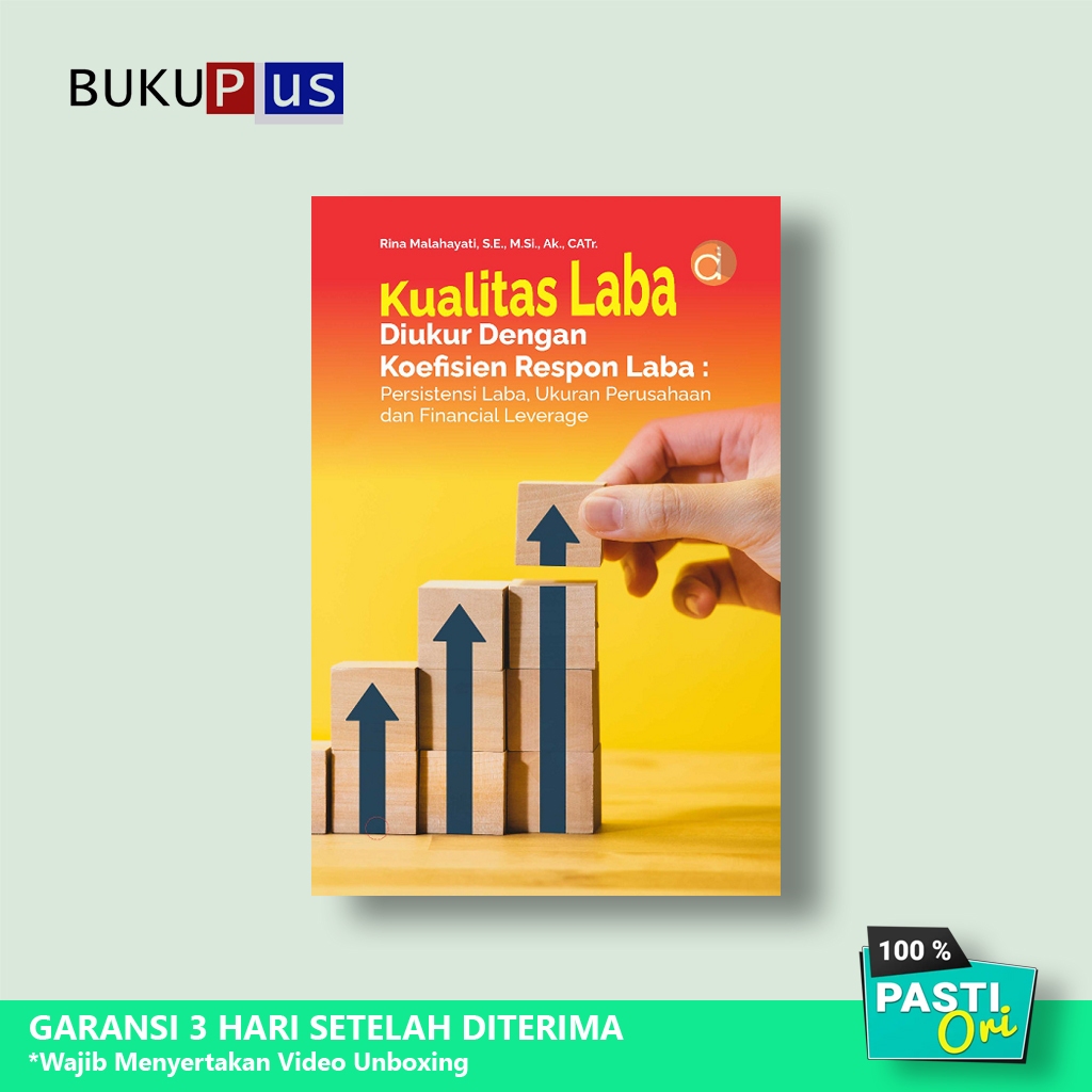 Jual Buku Kualitas Laba Diukur dengan Koefisien Respon Laba ...