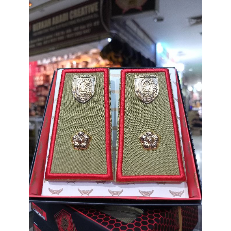 Jual PANGKAT PDH ASN BARITO SELATAN 3D LIS MERAH | Shopee Indonesia