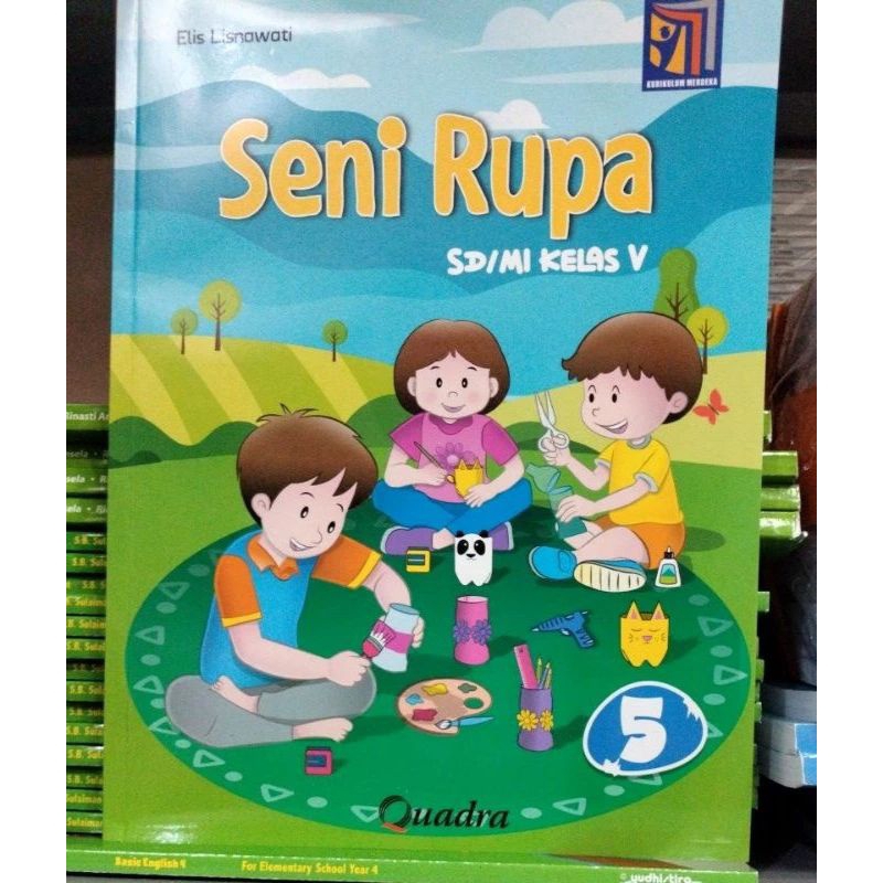 Jual Seni Rupa SD/MI Kelas 5 Kurikulum Merdeka Penerbit Quadra | Shopee Indonesia