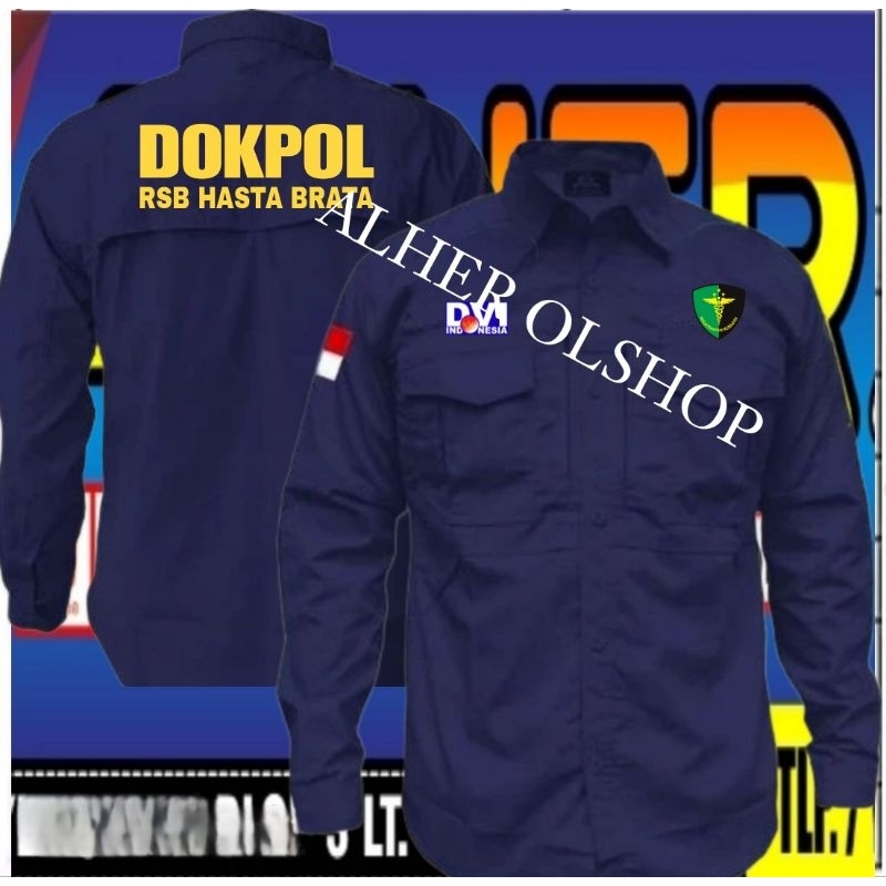 Jual Kemeja tactical dokpol baju tactical dokpol seragam tactical ...