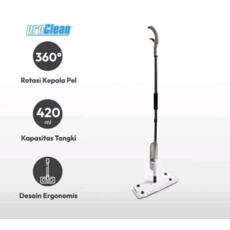 Jual Ace ProClean Spray Mop Pro Clean Alat Kain Pel | Shopee Indonesia