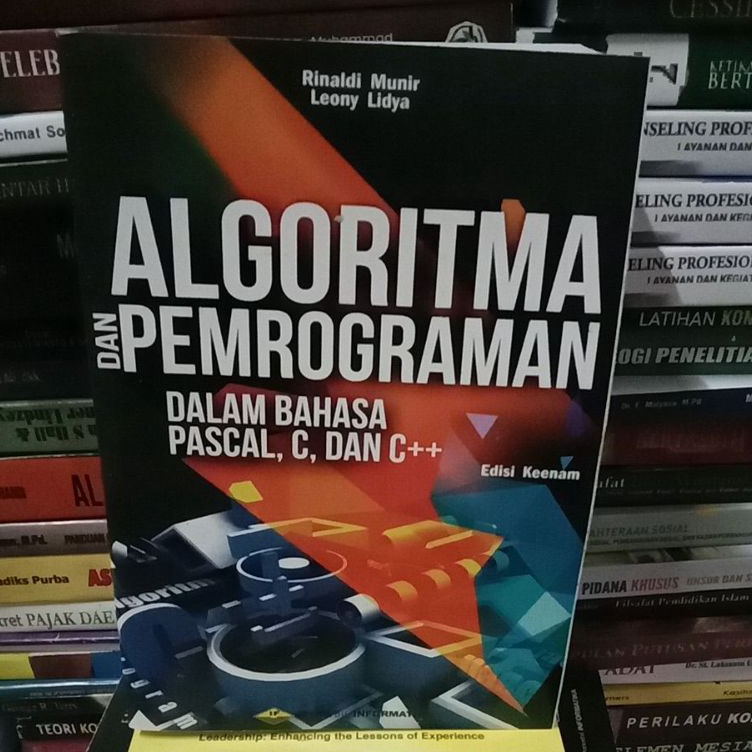 Jual Algoritma dan Pemograman dalam bahasa pascal c dan c Edisi keenam ...
