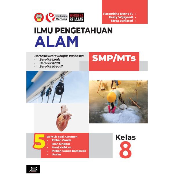 Jual BUKU ILMU PENGETAHUAN ALAM/IPA UNTUK SMP/MTs KELAS VIII/8 KURIKULUM MERDEKA | Shopee Indonesia