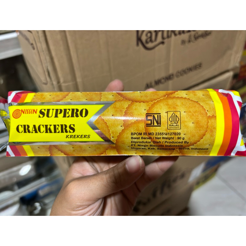 Jual Nissin Supero Crackers netto 90gram | Shopee Indonesia