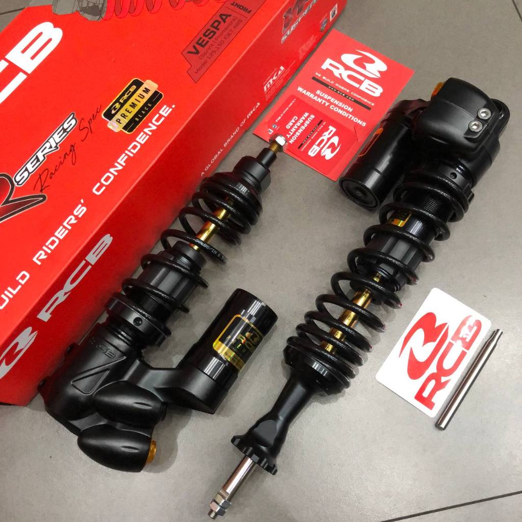Jual Shockbreaker Shock Skok Sok Monoshock Front Rear RCB VR Series 370mm Vespa Sprint Amp ...