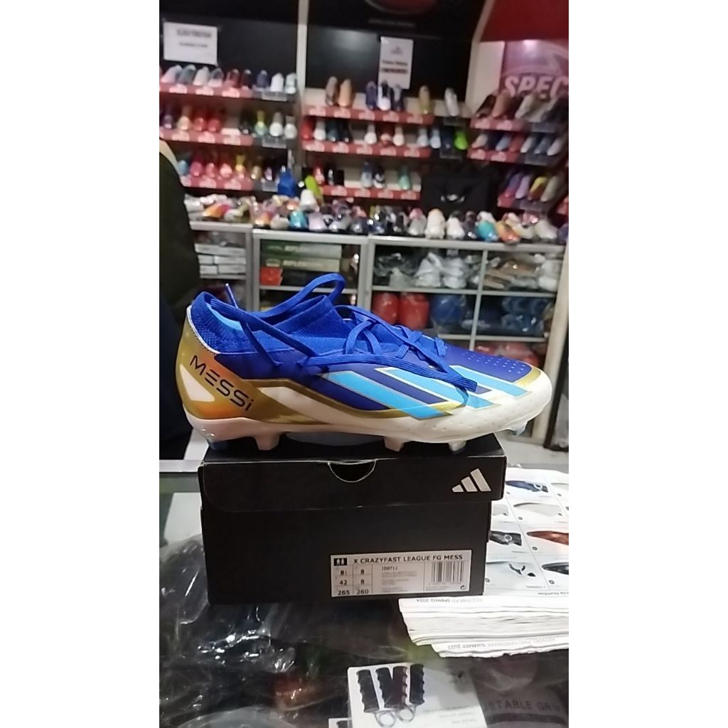 Jual Adidas X CrazyFast League FG Messi - Sepatu Bola | Shopee Indonesia