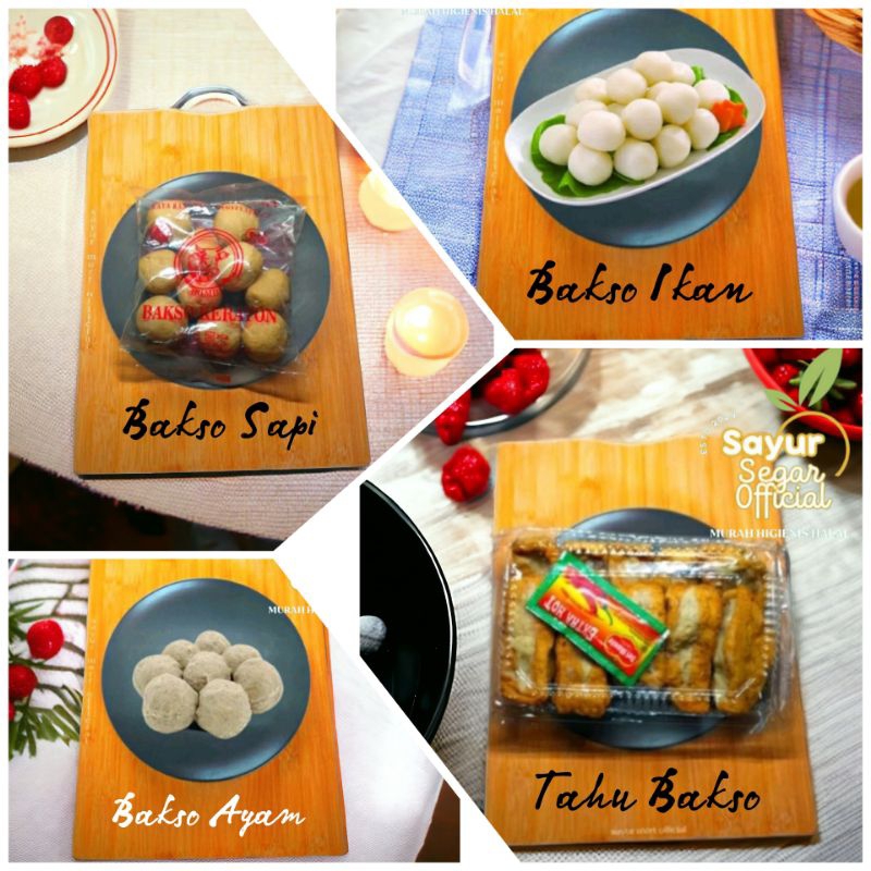 Jual Bakso/Baso isi 10 Butir ( Baso Sapi, Ayam & Ikan ) | Shopee Indonesia