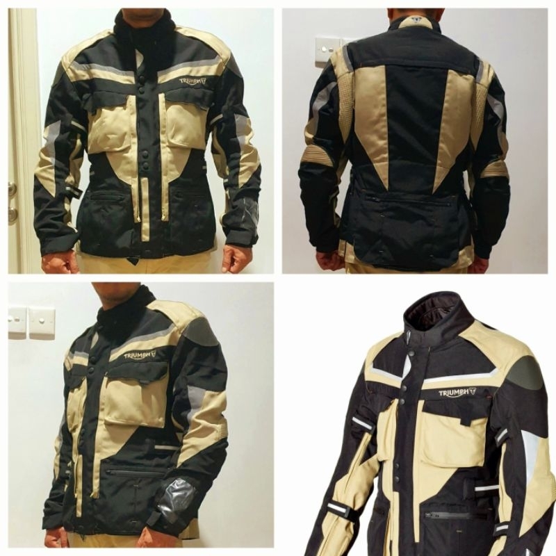 Jual Jaket Motor Triumph Original riding touring adventure adv jacket ...