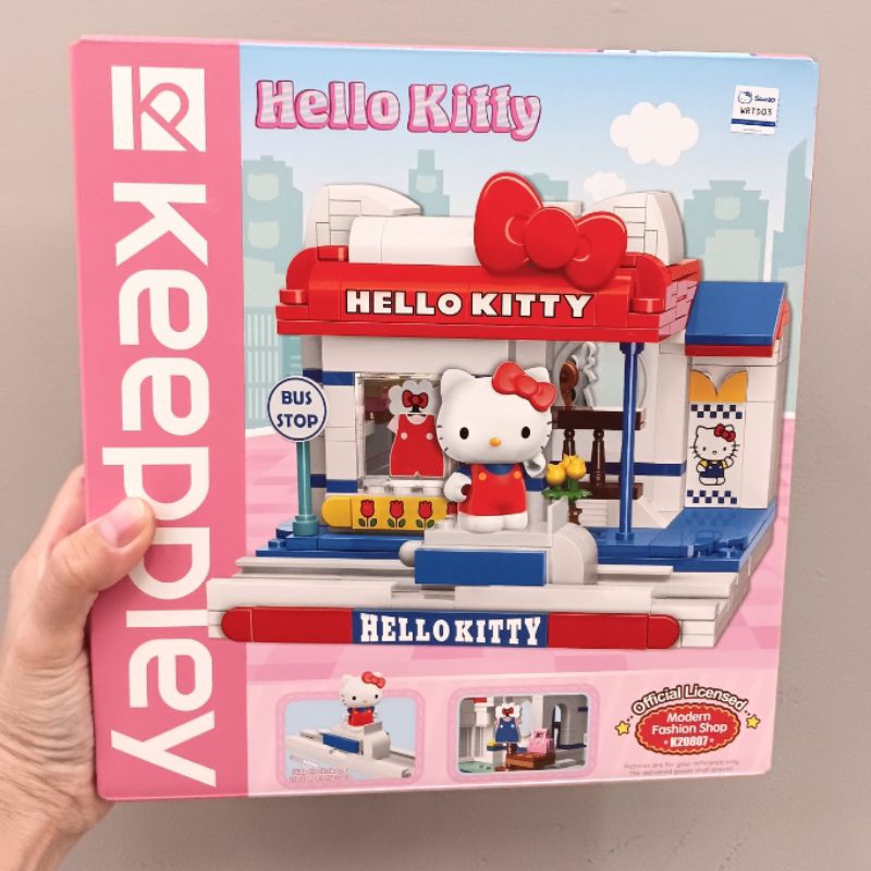 Jual BRICK KEEPPLEY HELLO KITTY MODERN FASHION SHOP | Shopee Indonesia