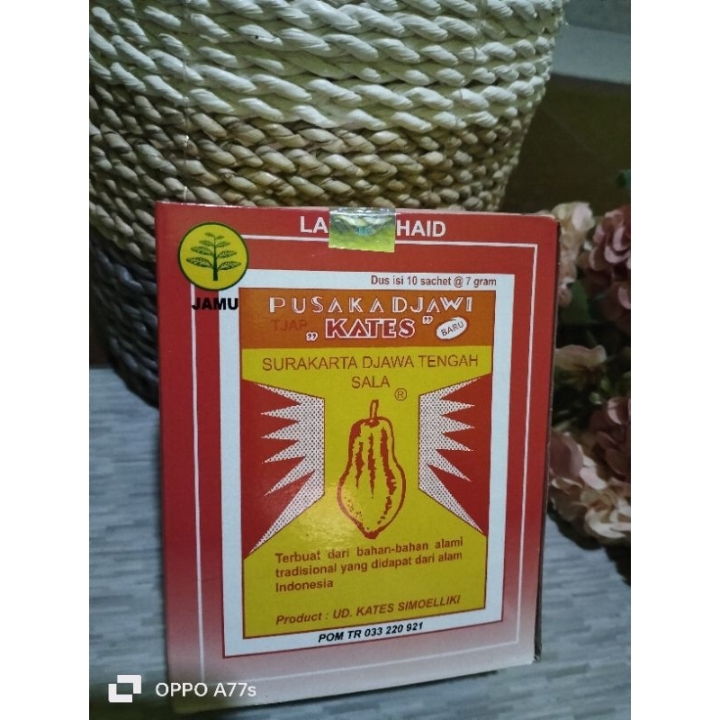 Jual Jamu terlambat bulan kates pusaka djawi serbuk(bubuk) asli ori isi ...