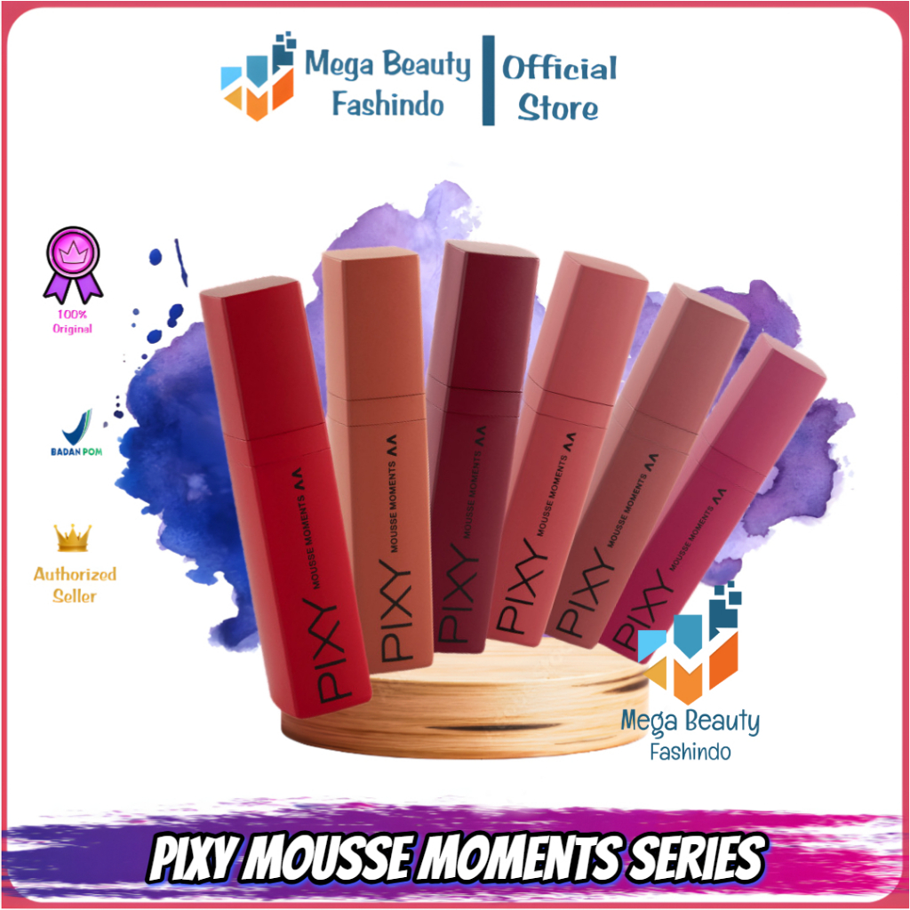 Jual Pixy Lip Mousse Moments Series | Lip Cream | Lip Cream Matte | Lip ...