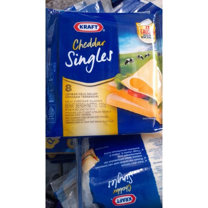 Jual Keju kraft cheddar 8 lembar | Shopee Indonesia