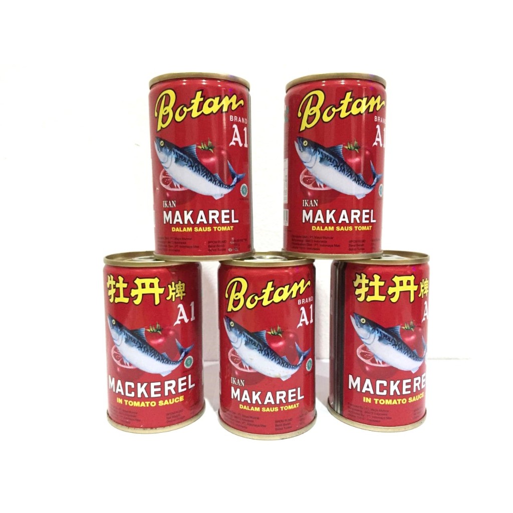 Jual Botan Sarden Ikan Makarel 155gr | Shopee Indonesia
