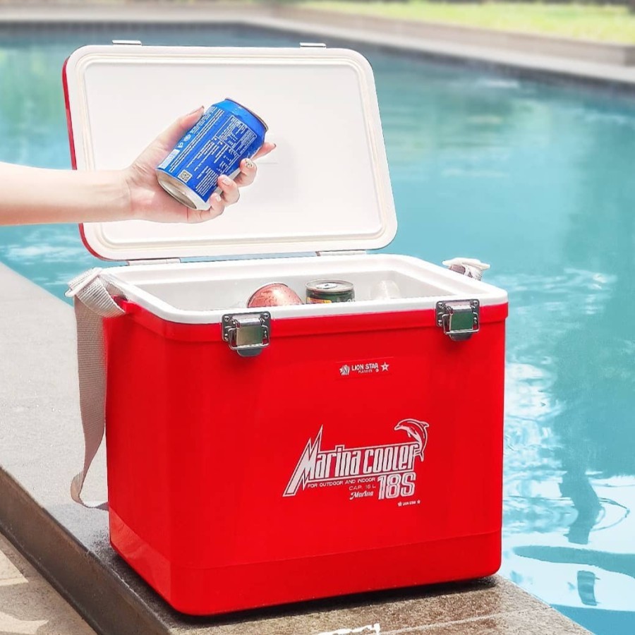 Jual LION STAR Cooler Box Marina 24 S 22 LITER Ice Cool Thermos Kotak ...