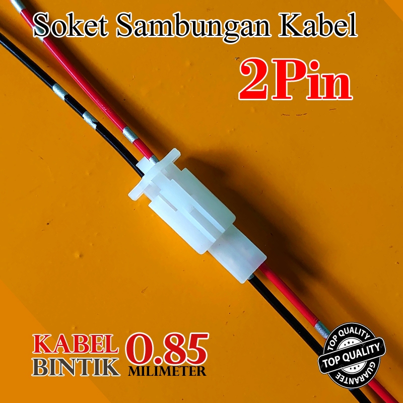 Jual Socket Sambungan 2/3/4/6/9 Pin Kabel Bintik Jepang 0,85 mm ...
