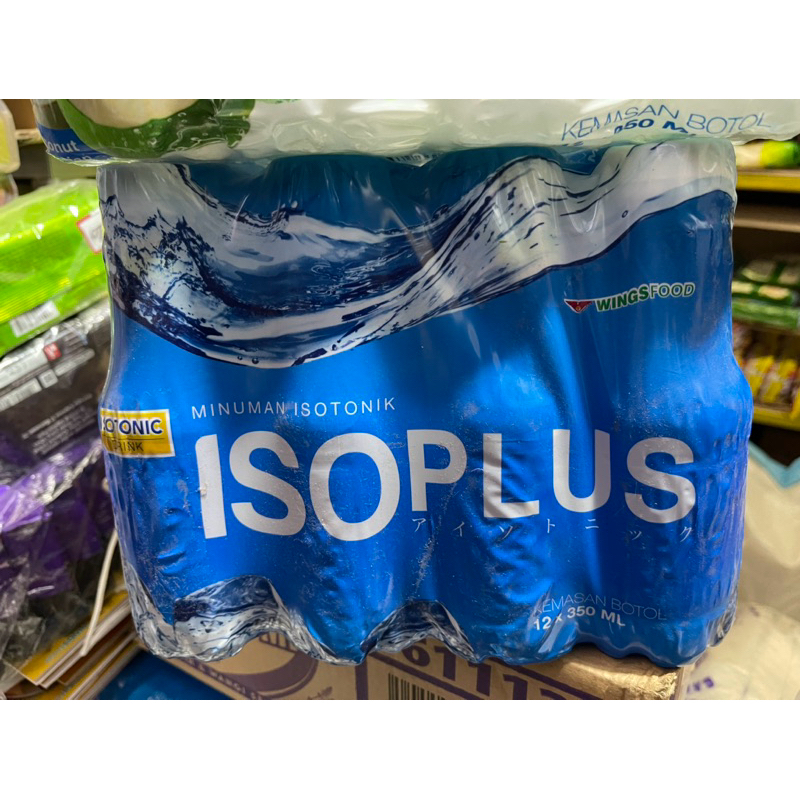 Jual ISOPLUS 350ML PAK ( ISI 12 BOTOL ) | Shopee Indonesia