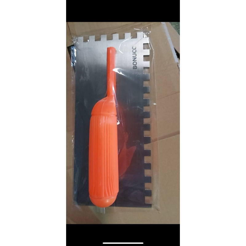 Jual ROSKAM 28CM BESI BAJA GERIGI PERATA ACIAN / PLASTERING TROWEL ...