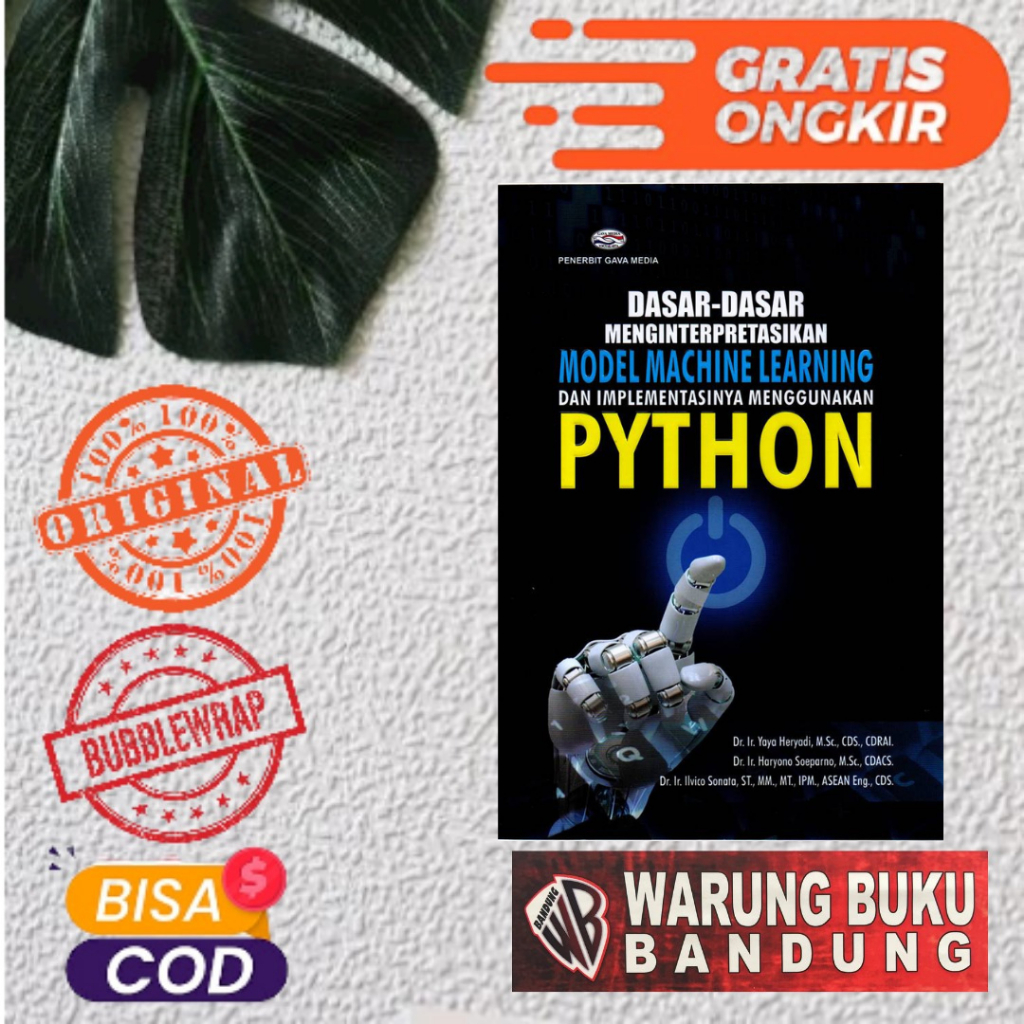 Jual Buku Dasar-Dasar Menginterpretasikan Model Machine Learning dan ...