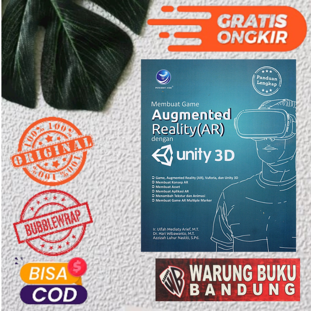 Jual Buku Panduan Lengkap: Membuat Game Augmented Reality (Ar) dengan ...