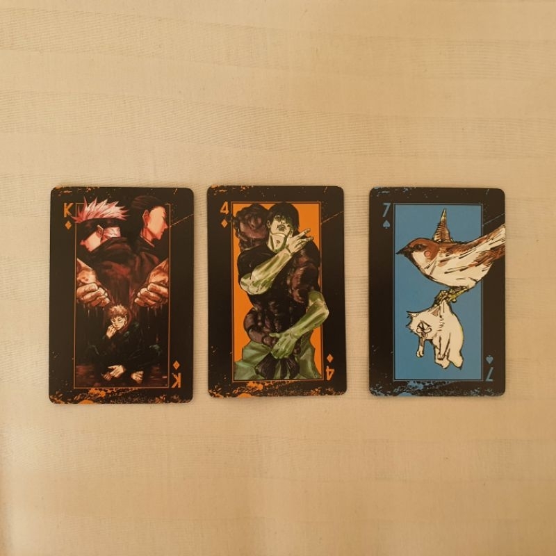 Jual OFFICIAL JUJUTSU KAISEN JJK TRUMP CARD SET MERCHANDISE GOJO SATORU ...