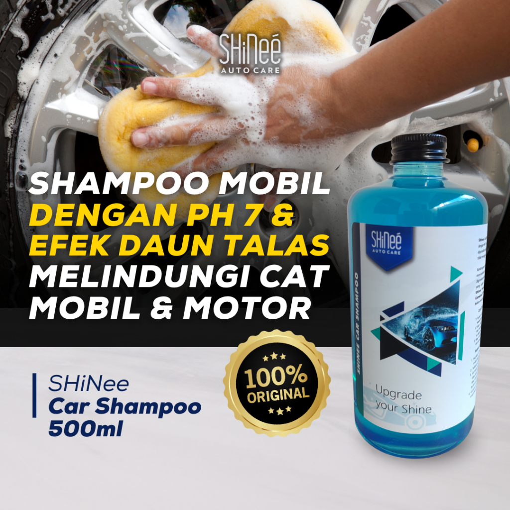 Jual Shampo Mobil Cuci Motor SHinee Pengkilap Body Mobil Perawatan ...