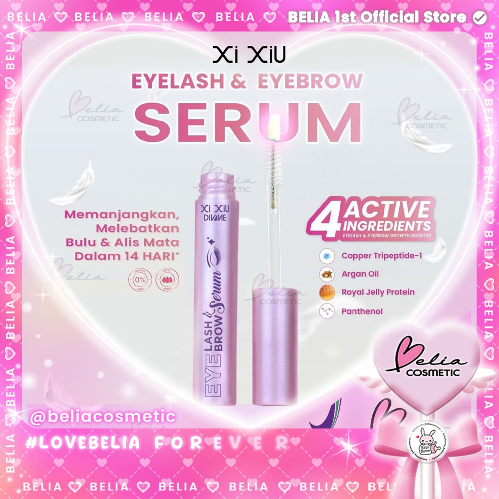 Jual BELIA XI XIU Divine Eyelash & Eyebrow Serum | Perawatan Bulu Mata ...