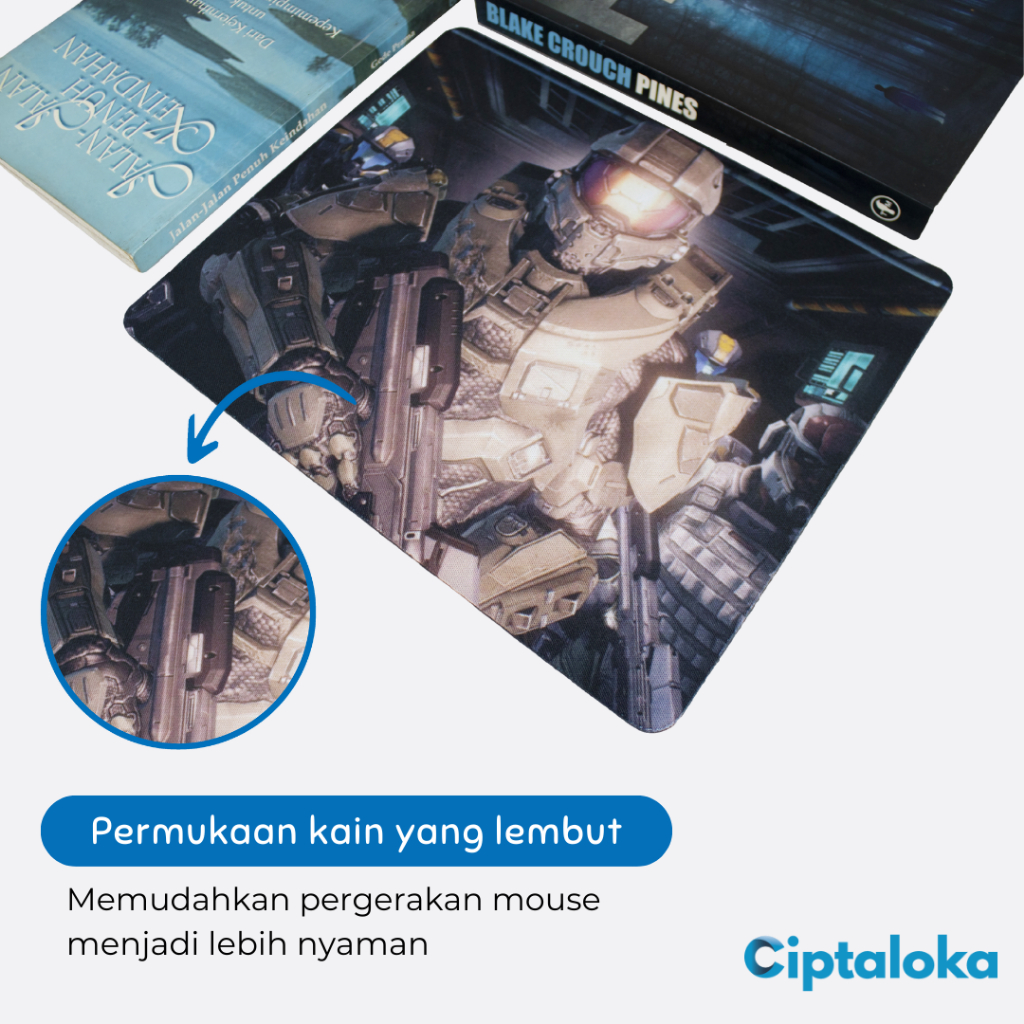 Jual Custom Mouse Pad Gaming, Satuan / Grosir, Sablon Mousepad, Working ...